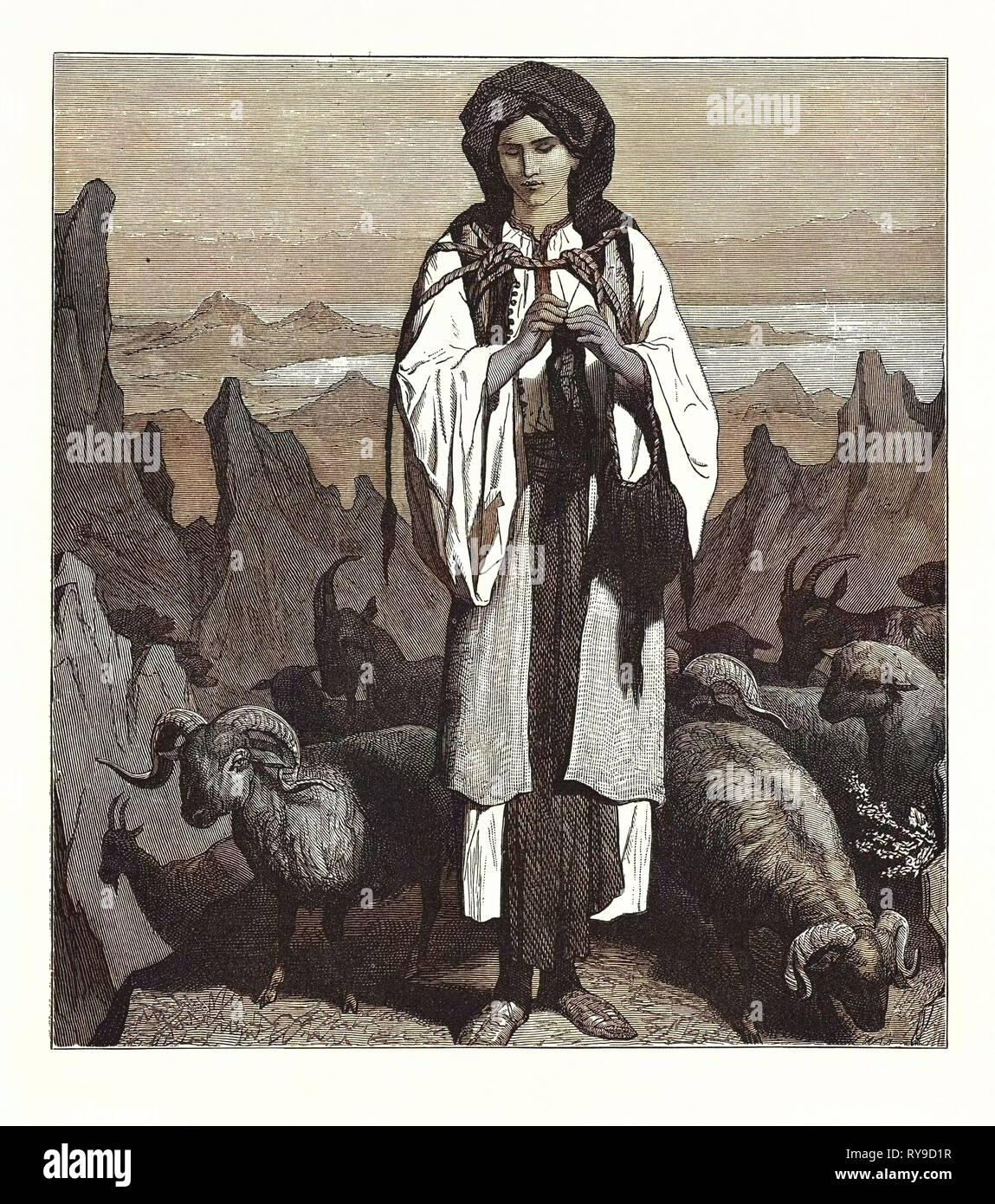 The shepherdess hi-res stock photography and images - Alamy