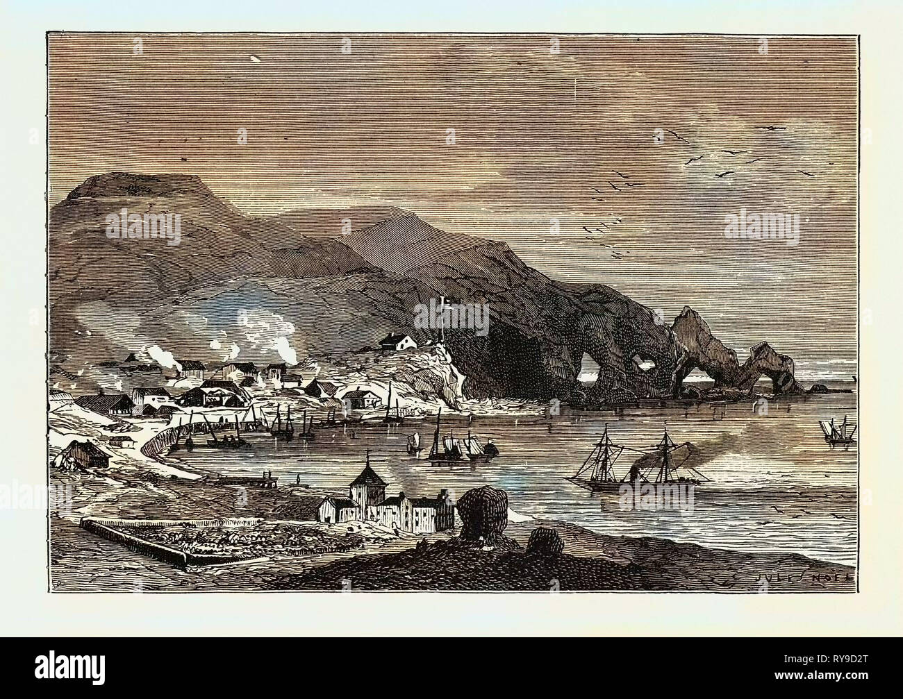 THORSHAVN, THE CAPITAL OF THE FAROE ISLANDS Stock Photo - Alamy