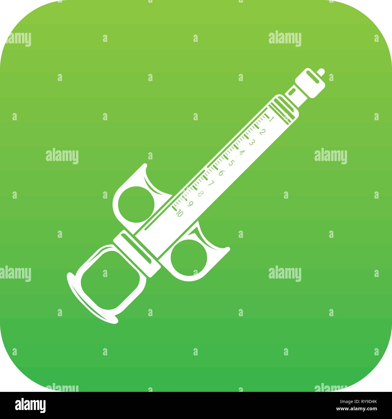 Plastic syringe icon simple hi-res stock photography and images - Alamy