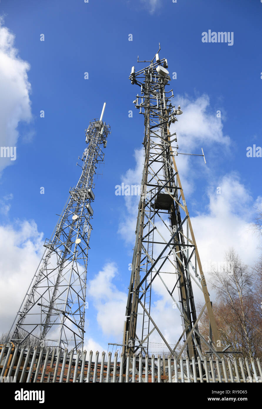 Mobile communication towers hi-res stock photography and images - Alamy