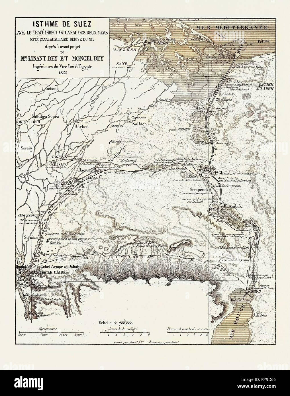 ISTHMUS SUEZ, Egypt. engraving 1855 Stock Photo - Alamy ISTHMUS SUEZ, Egypt. engraving 1855 Stock Photo - Alamy