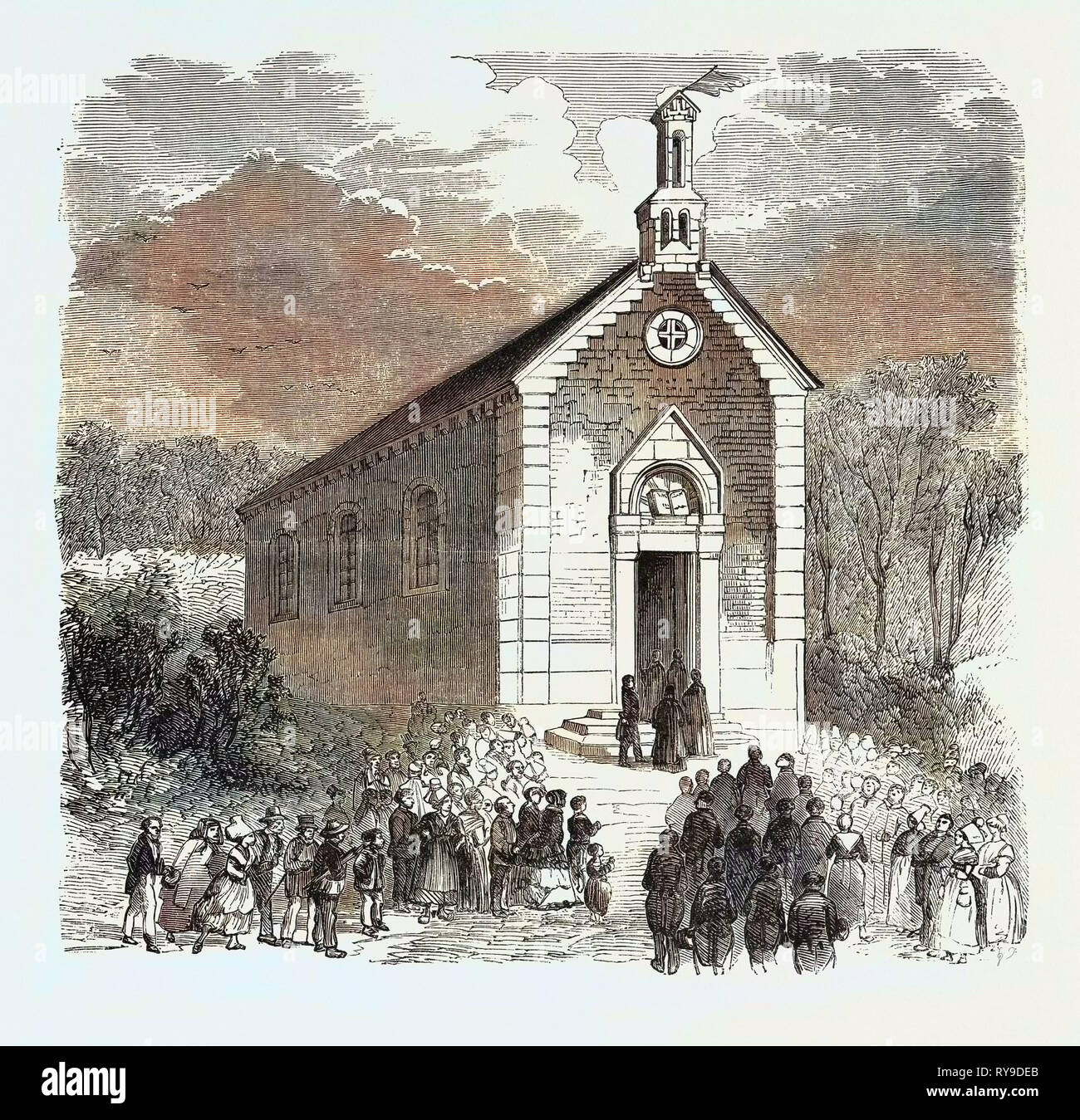 19th Century Protestant Church High Resolution Stock Photography and ...
