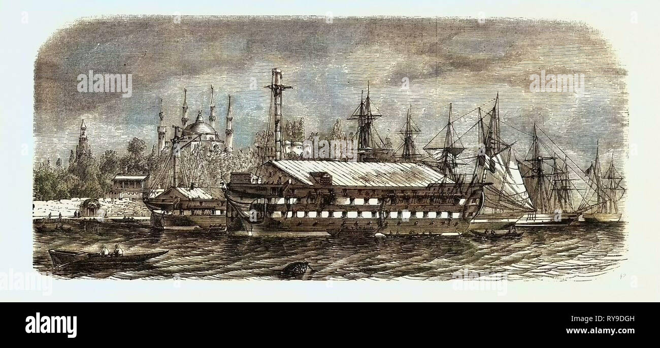 Pontoons, Barrack for Russian Prisoners Injured in the Port of ...