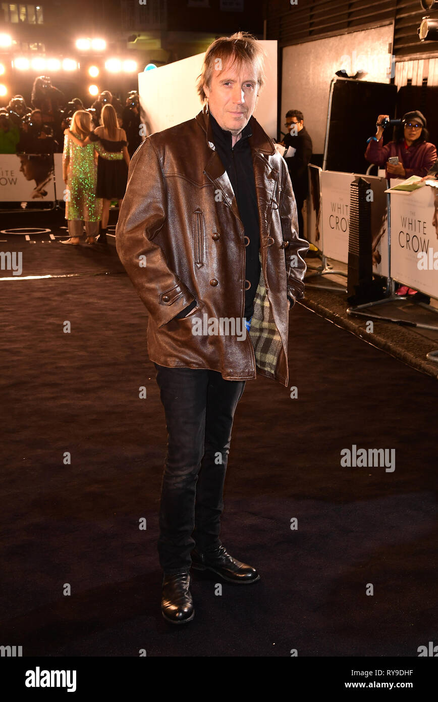 Rhys Ifans attending The White Crow UK Premiere held at the Curzon ...