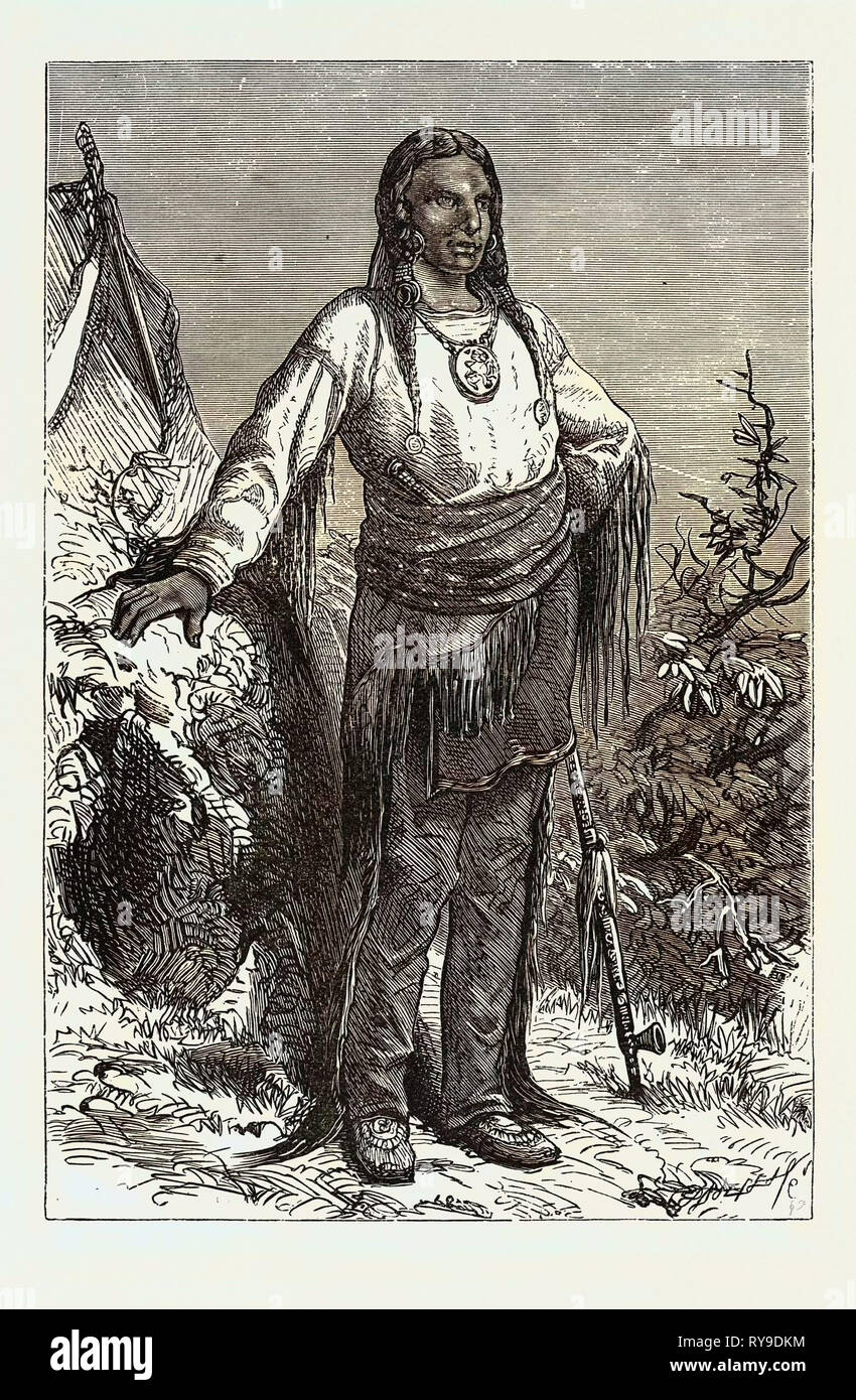 Ute Indian Chief Stock Photo - Alamy