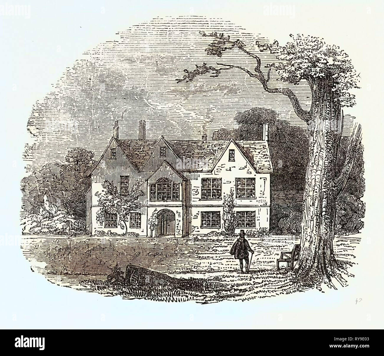 Sir Walter Raleigh's House, at Youghal, a Seaside Resort Town in County ...