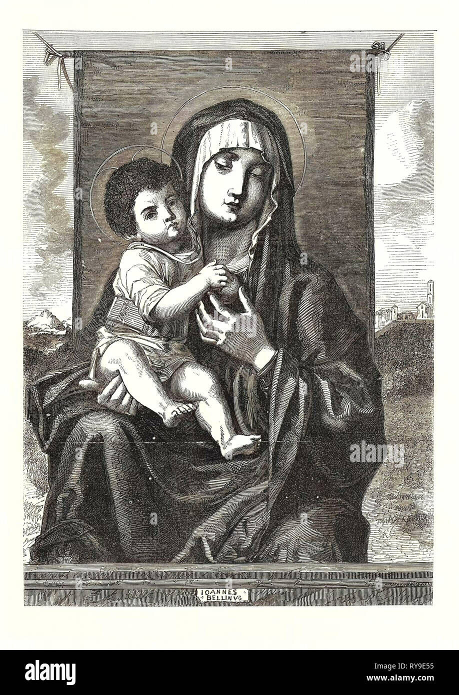 The Virgin and Child Stock Photo - Alamy