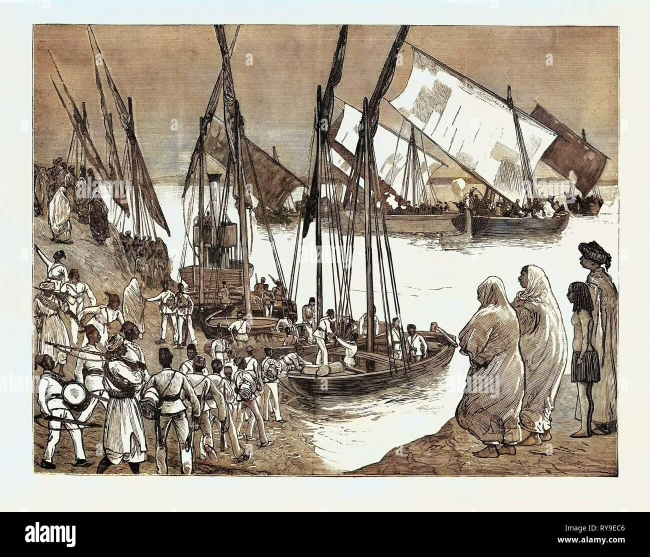Nile expedition 1884 hi-res stock photography and images - Alamy