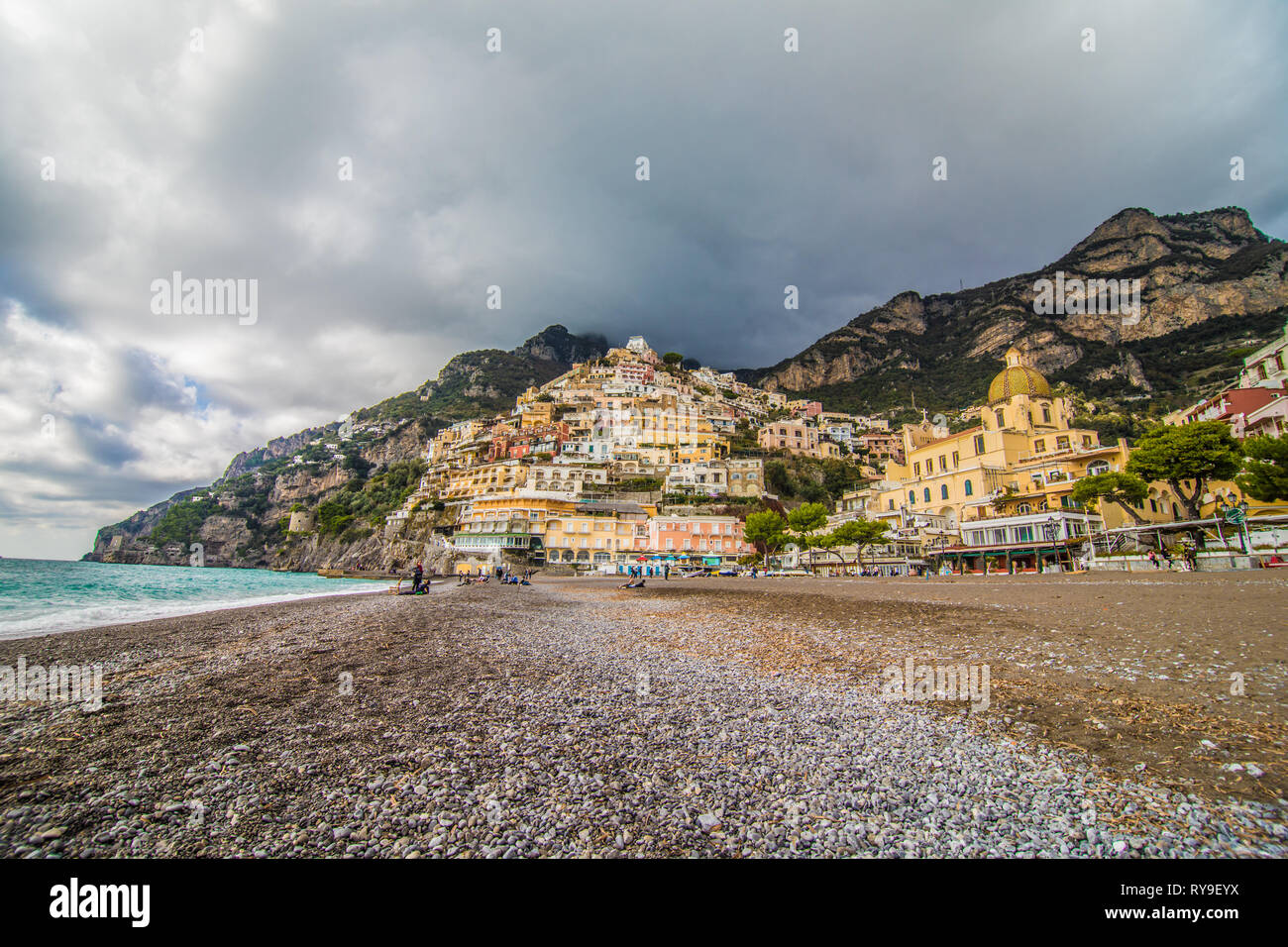 Romantic village positano hi-res stock photography and images - Alamy