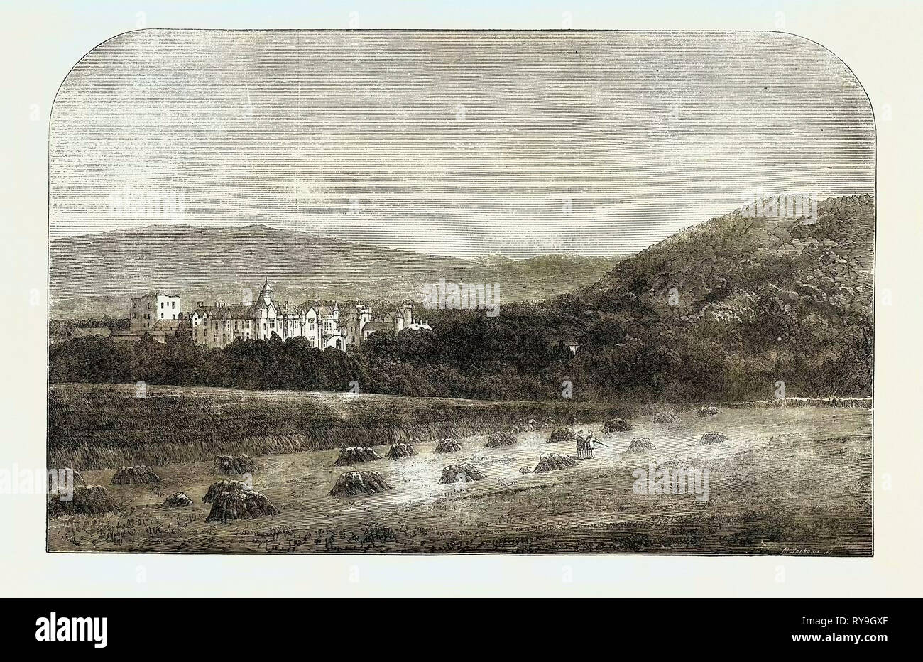 Her Majesty's Palace at Balmoral Stock Photo - Alamy