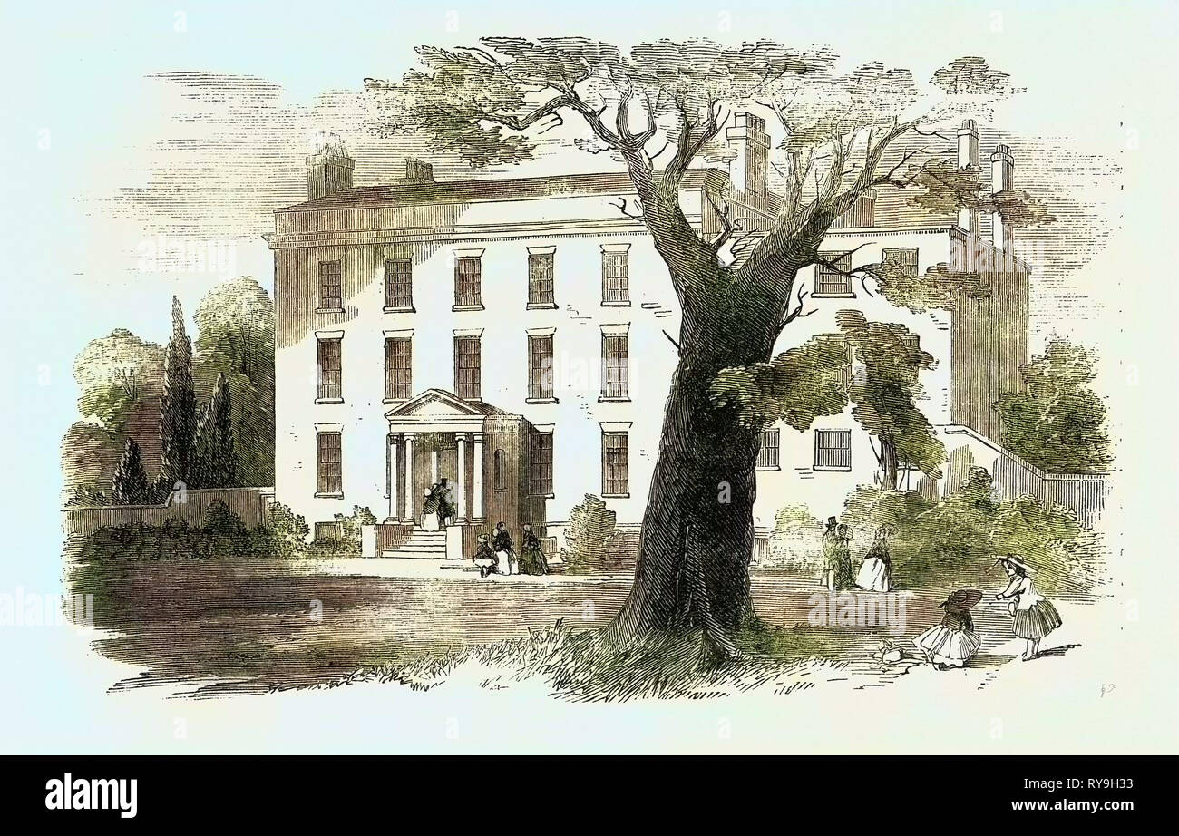 The Warehousemen and Clerks' Schools, Hatcham-Grove House, New Cross ...