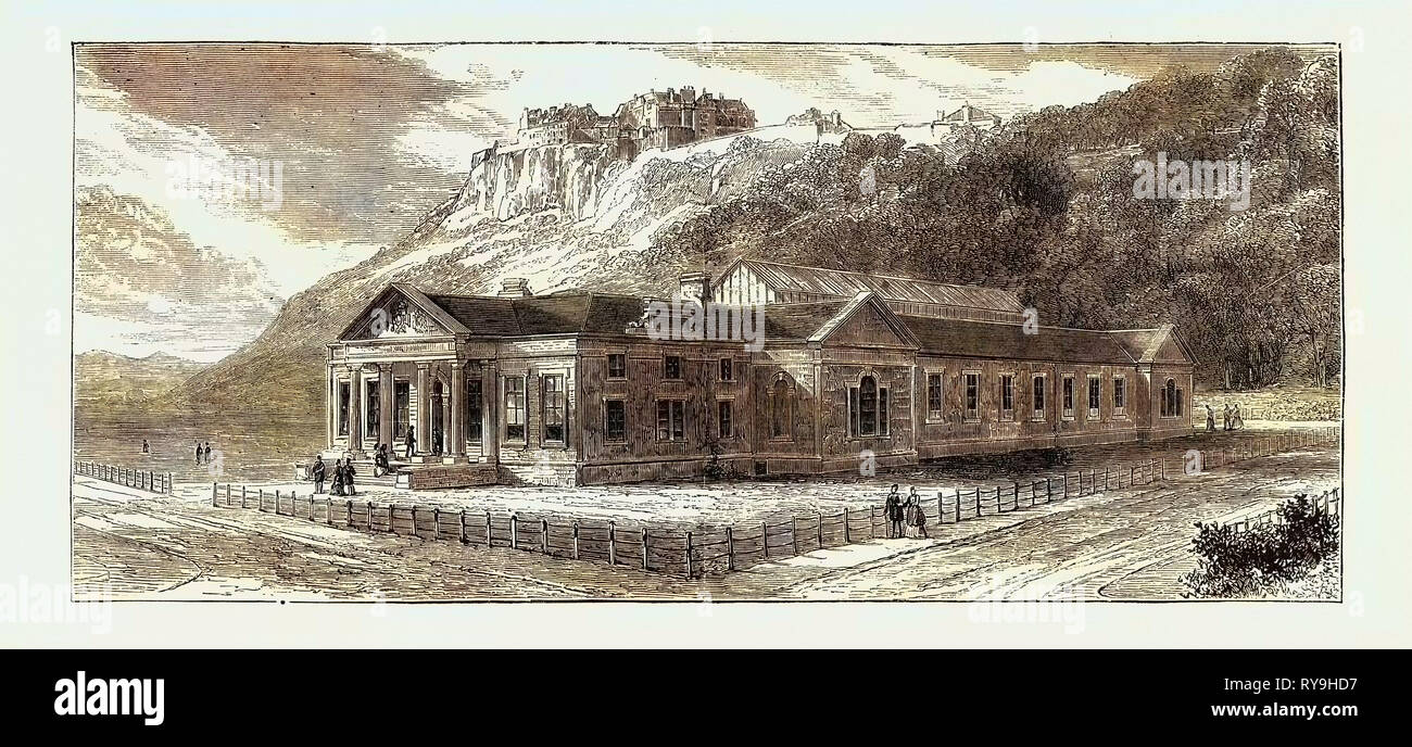 The Smith Institute, New Art Gallery and Museum, Stirling Stock Photo ...