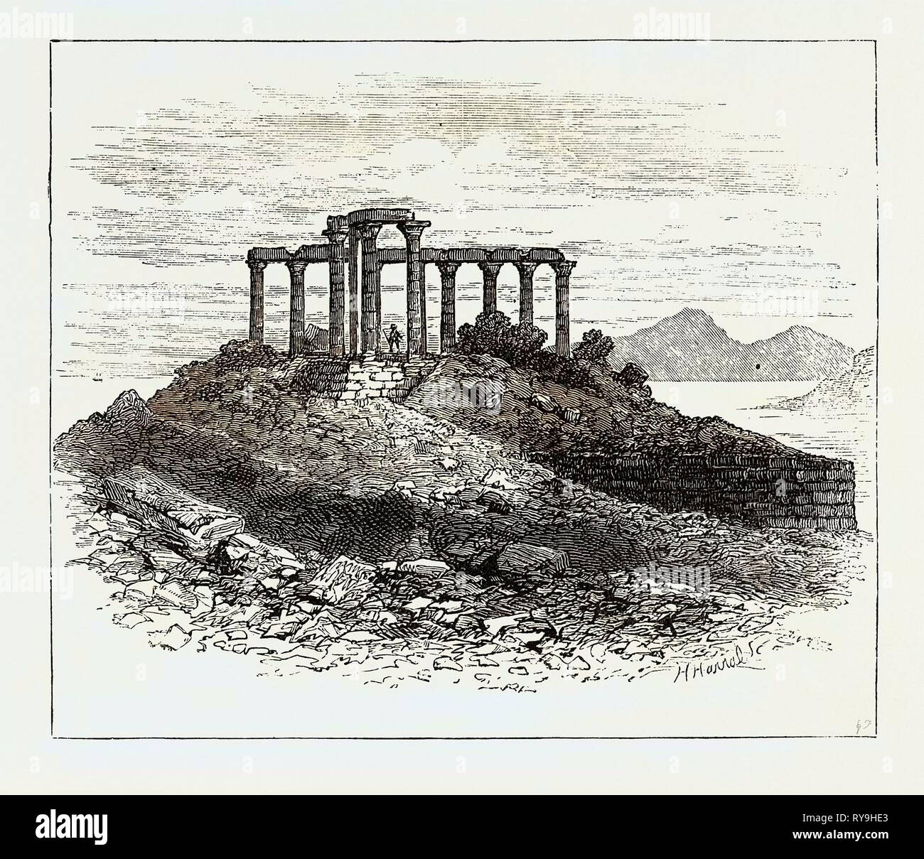 Sketches in the Greek Archipelago and the Troad: Temple of Minerva ...