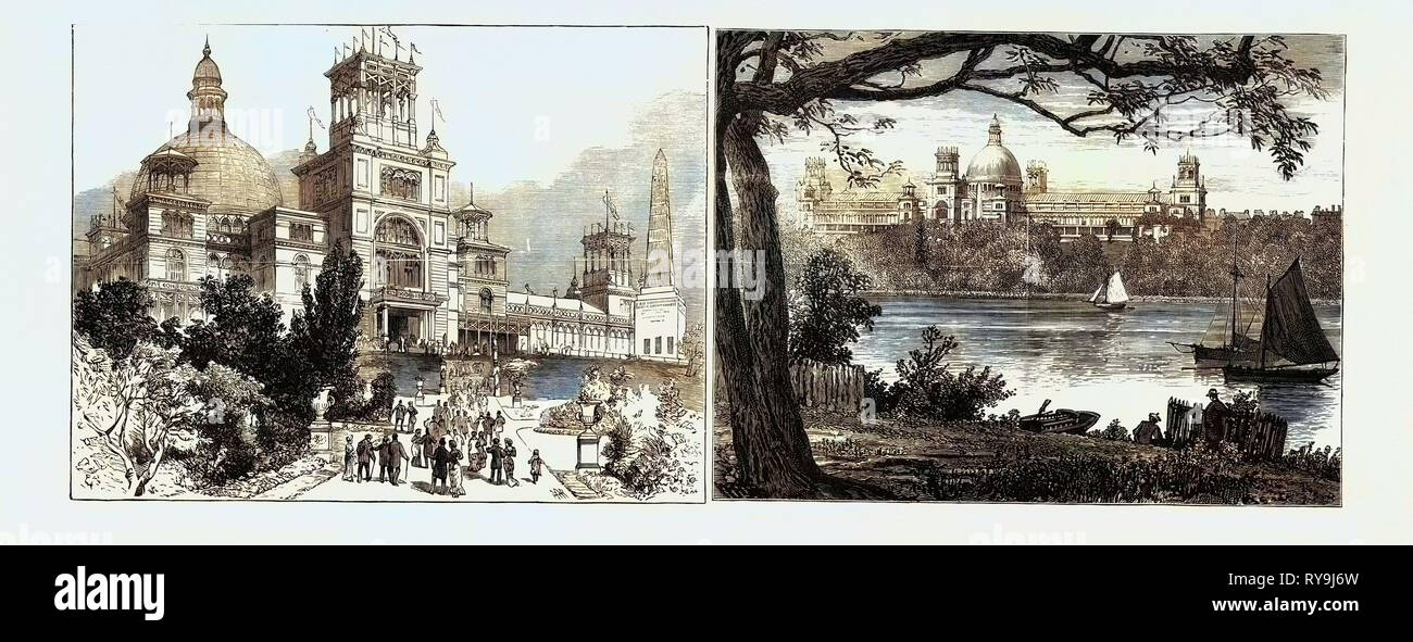 The Sydney Exhibition Building, Destroyed by Fire, September 22: The ...