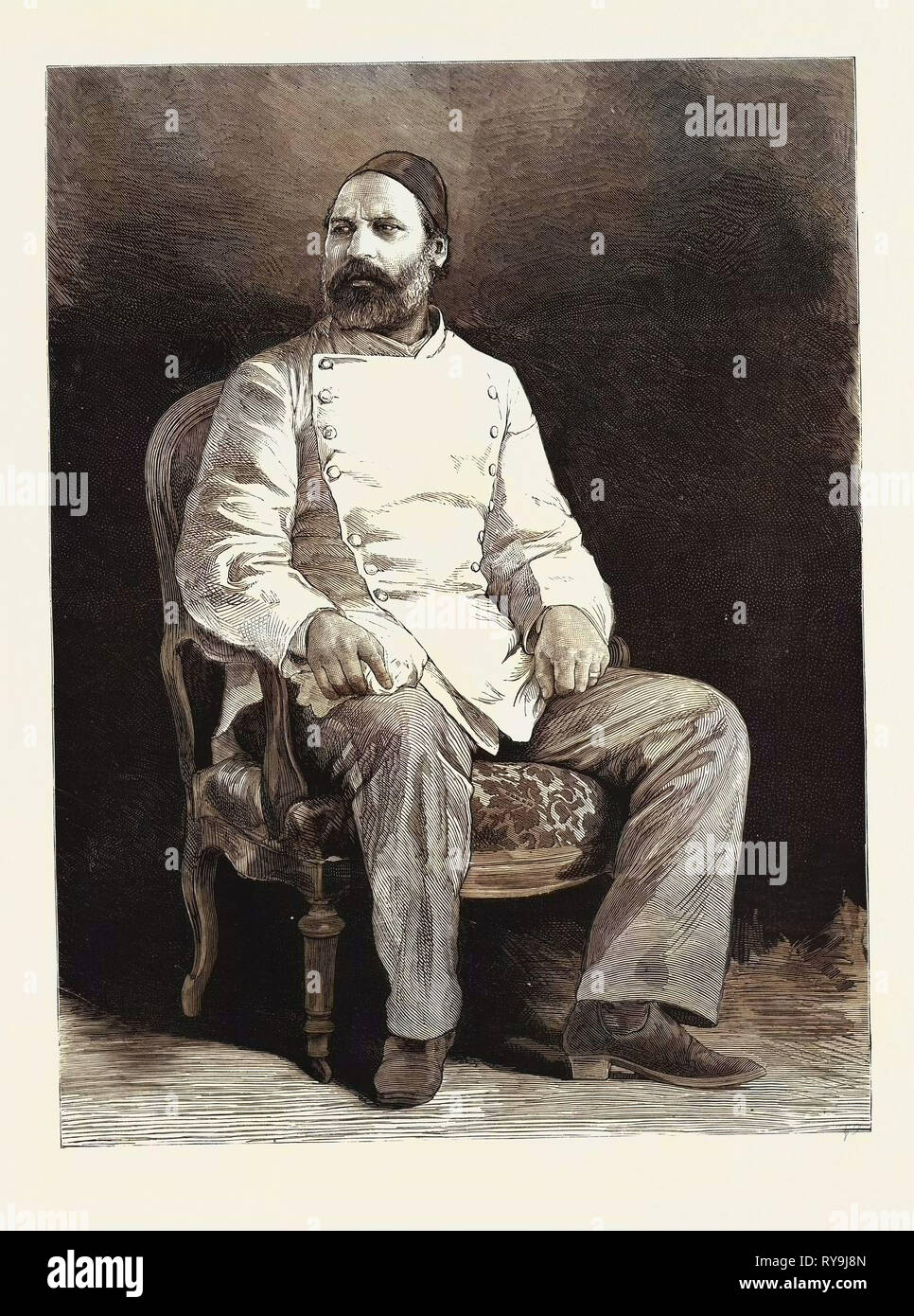 Arabi Pasha, in Prison at Cairo, Egypt Stock Photo - Alamy