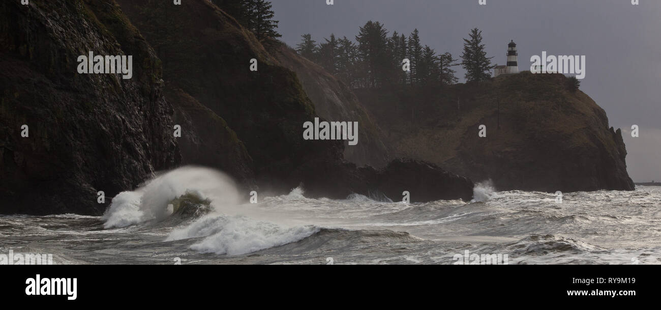 Cape Disappointment State Park, Pacific County, Washington, USA Stock ...