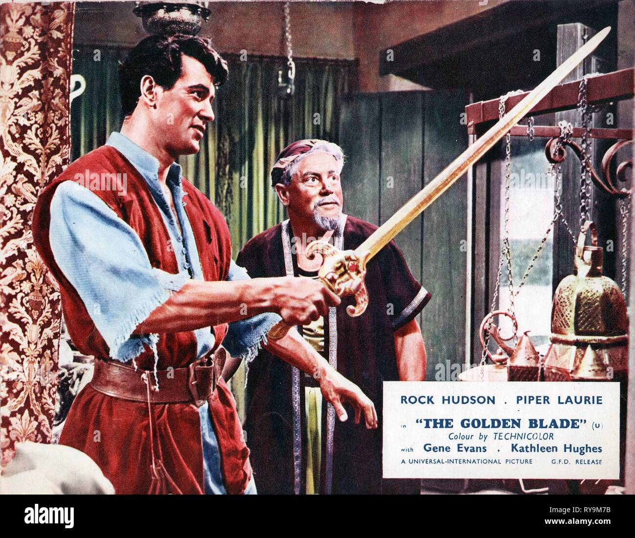 THE GOLDEN BLADE (1953) ROCK HUDSON NATHAN JURAN (DIR) MOVIESTORE ...