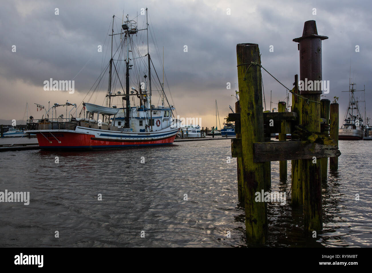 Fishing boat ilwaco washington hi-res stock photography and images - Alamy