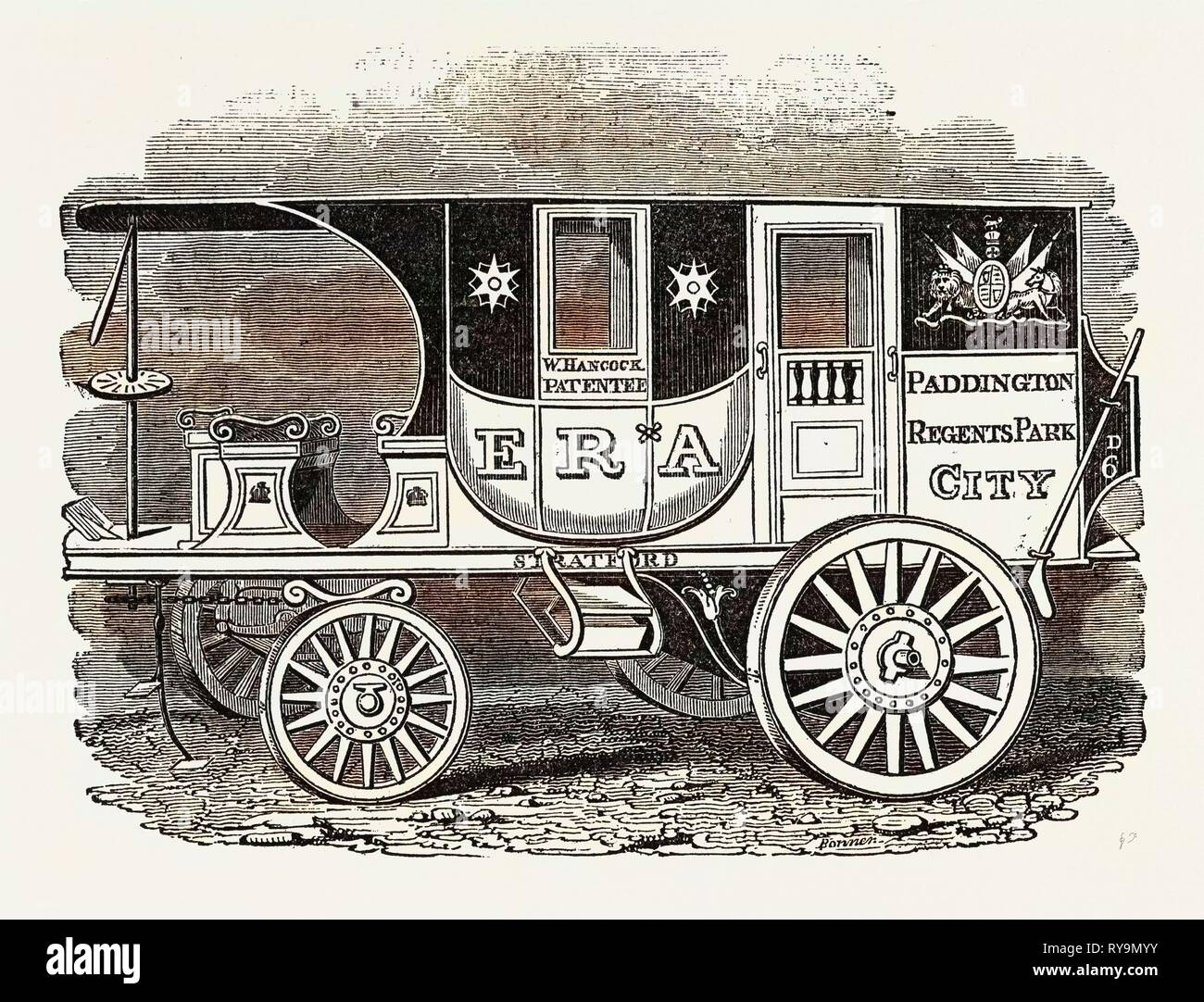 The steam carriage hi-res stock photography and images - Alamy