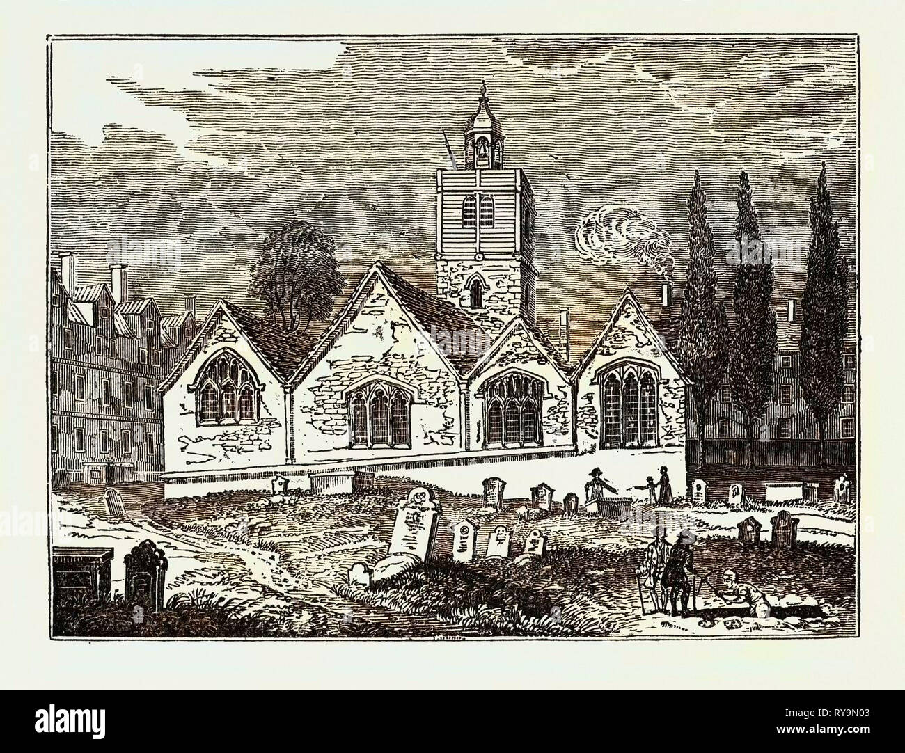 The Old Church of St. Leonard, Shoreditch, UK Stock Photo - Alamy