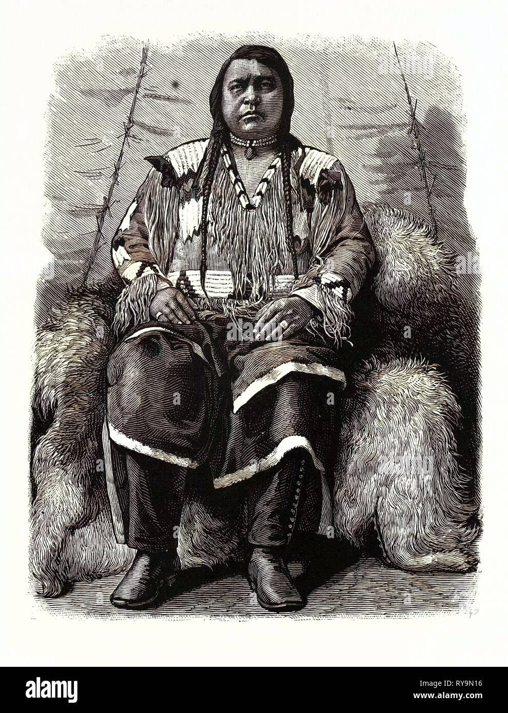 Ute indian chief ouray hi-res stock photography and images - Alamy