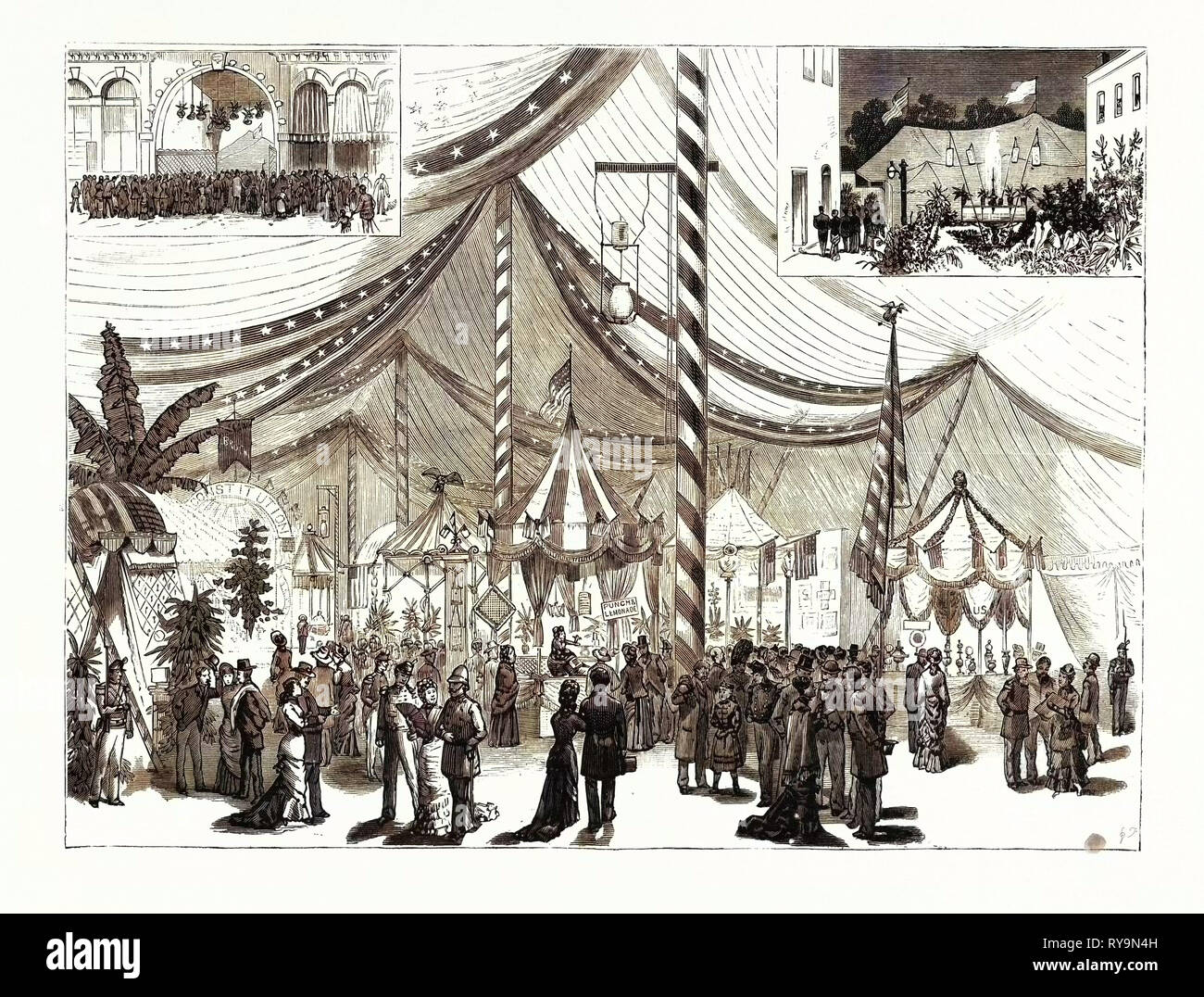 Georgia: Fair Held on Behalf of the New Armory of the Gate City Guards ...