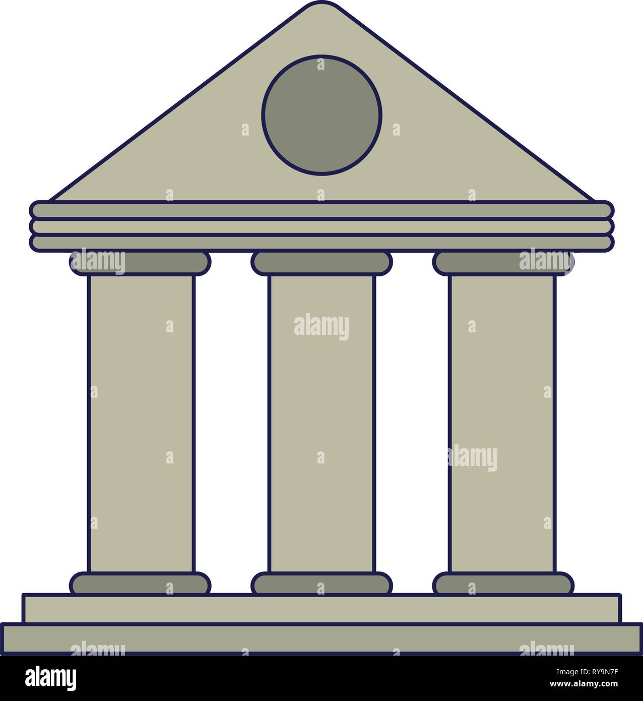 University building symbol isolated Stock Vector Image & Art - Alamy