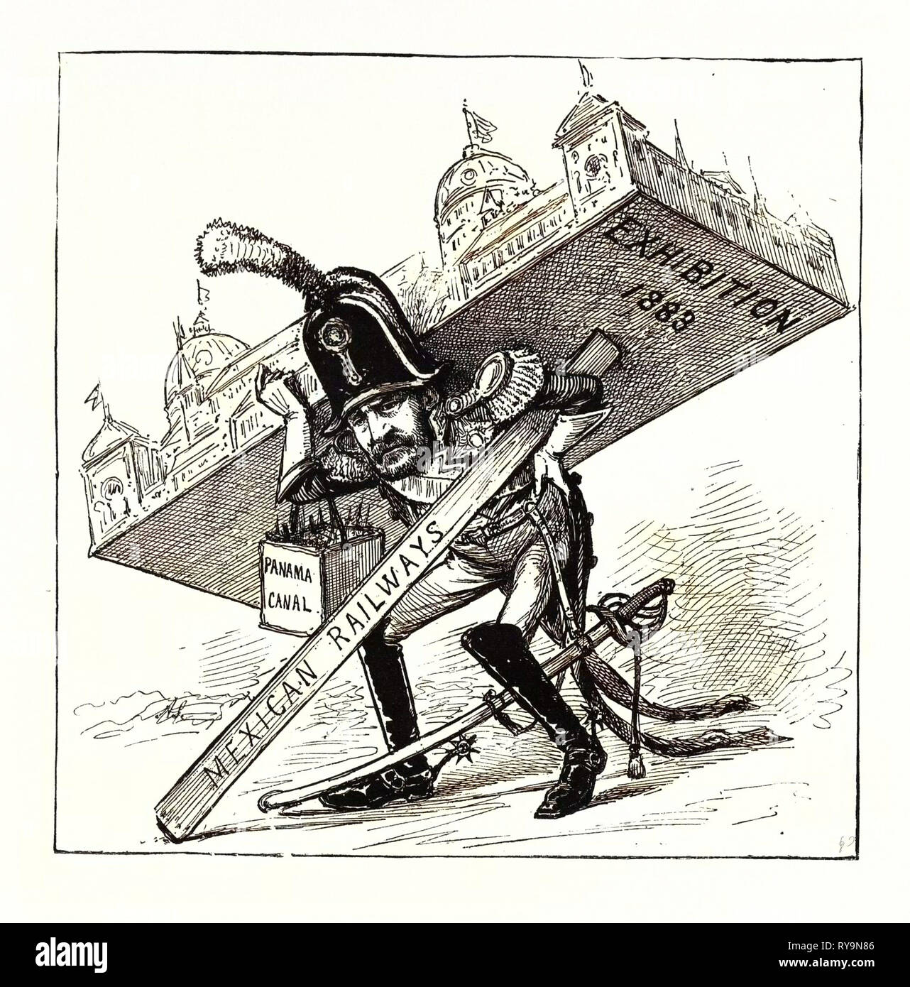 Panama Canal Cartoon