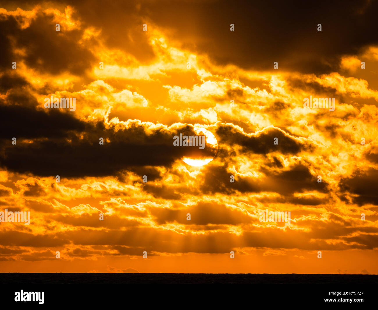Beautiful Sunset, Governors Harbour, Eleuthera, The Bahamas, The ...