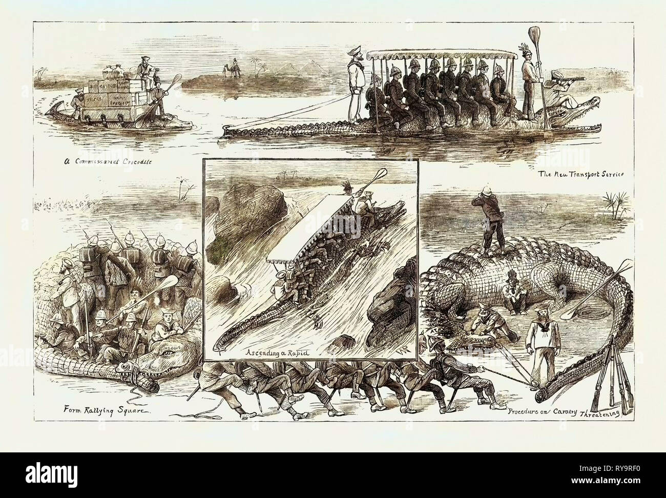 The Nile Expedition for the Relief of General Gordon the Transport ...