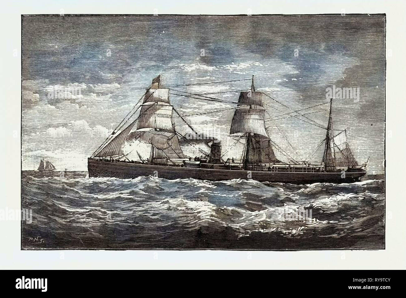 Historical steamship 19th century hi-res stock photography and images ...