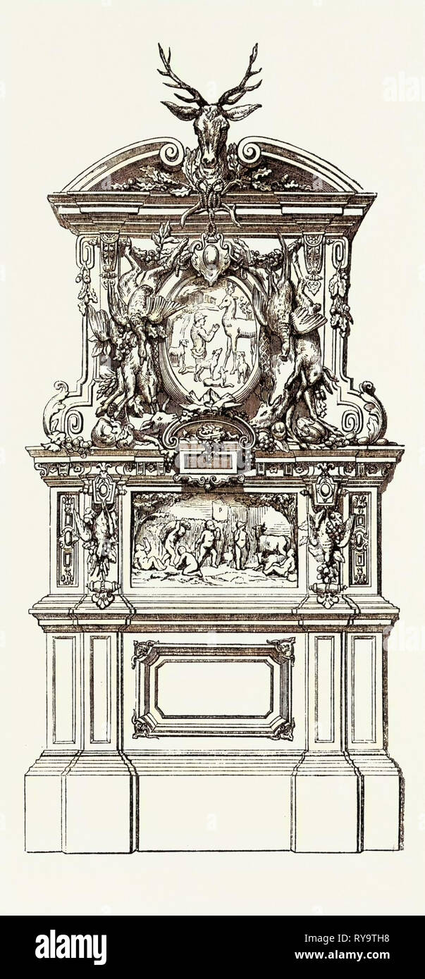 Old frontispiece hi-res stock photography and images - Alamy