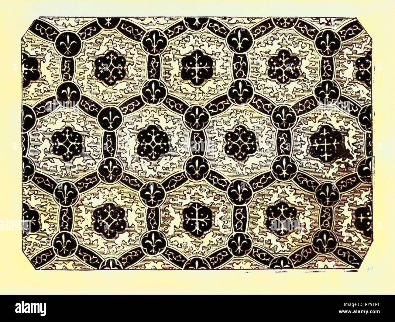 Paper Pattern, Scott, Cuthbertson, And Co Stock Photo - Alamy