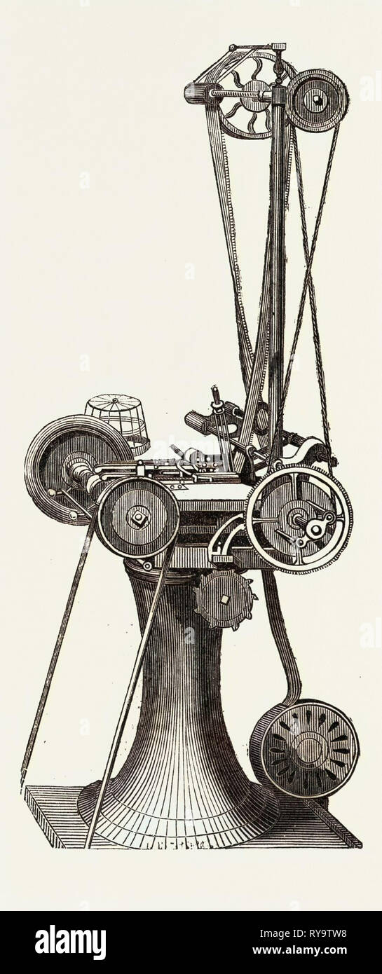 Victorian machine illustration hi-res stock photography and images - Alamy