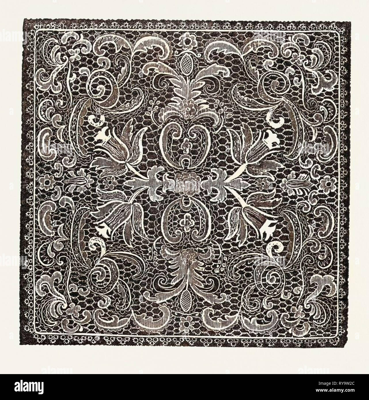 Point lace hi-res stock photography and images - Alamy