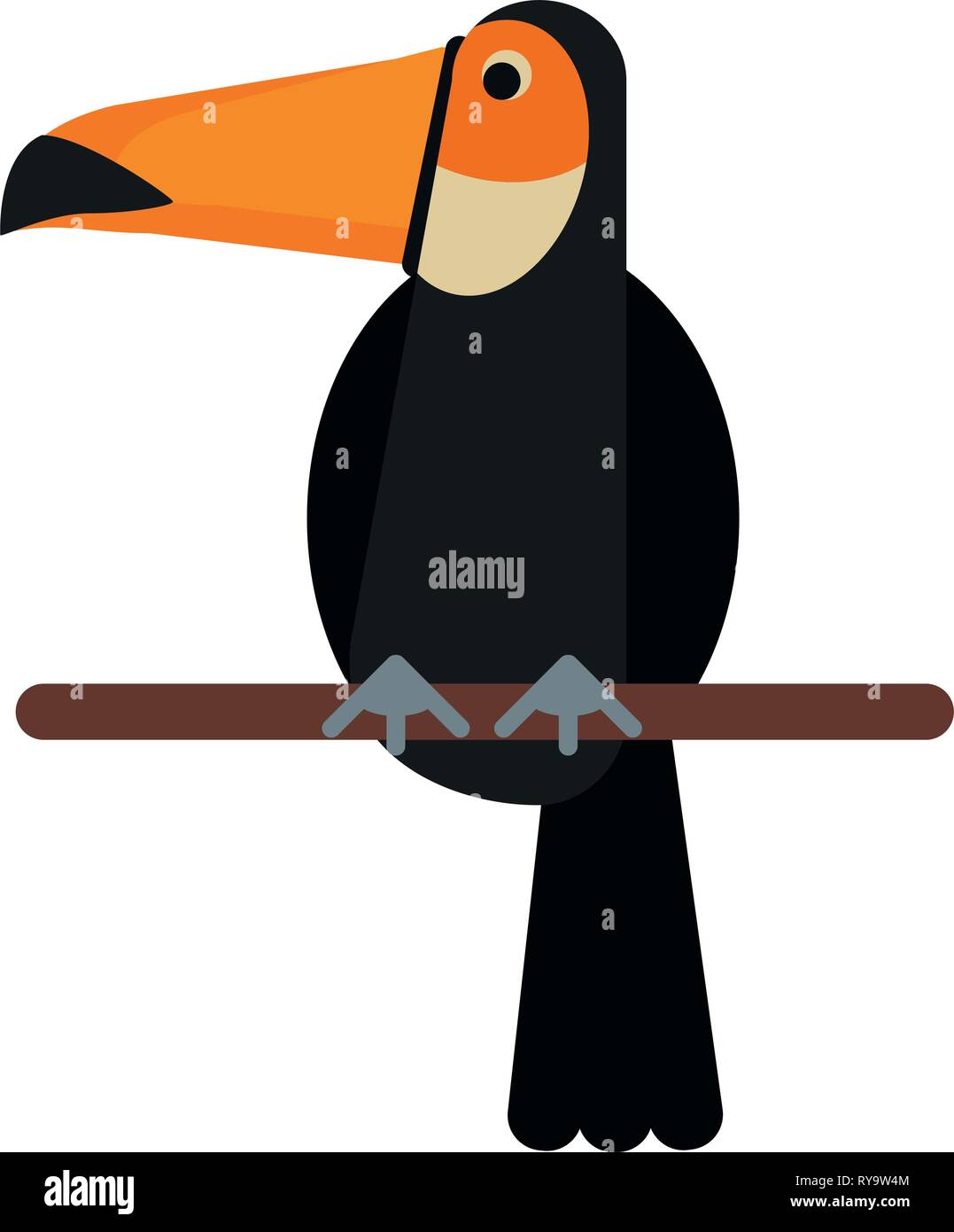 Exotic bird cartoon Stock Vector Image & Art - Alamy