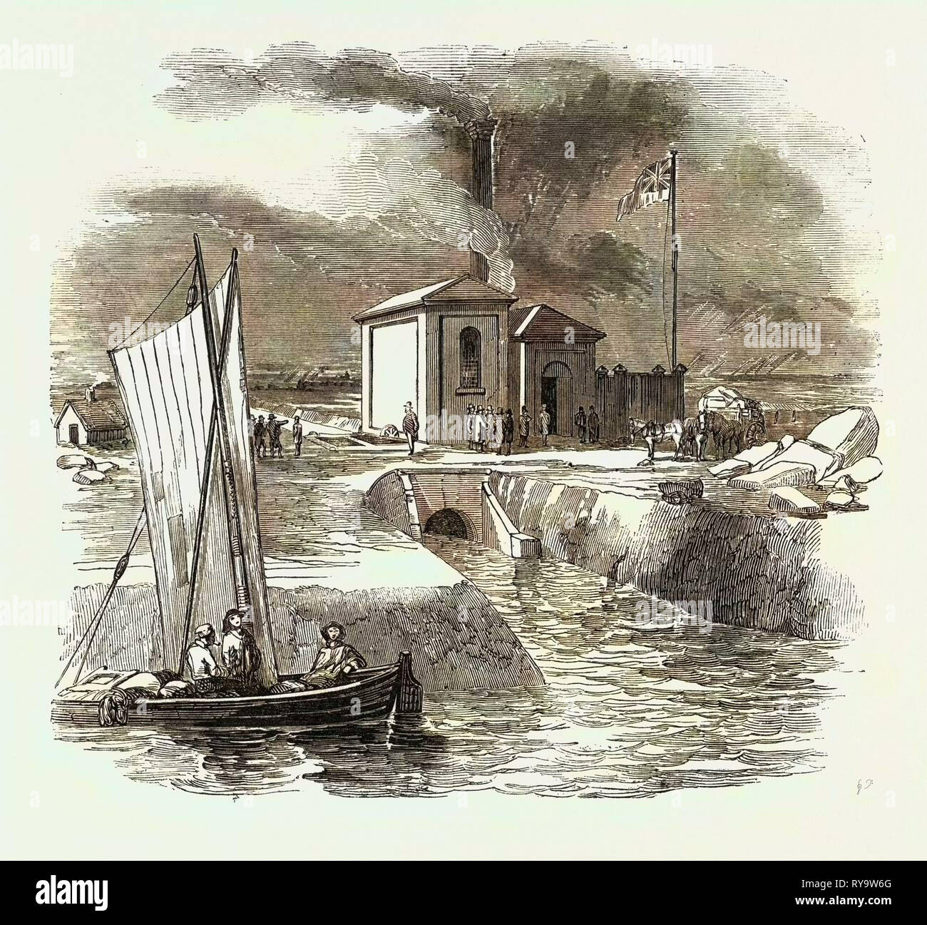 Victorian drainage pump hi-res stock photography and images - Alamy