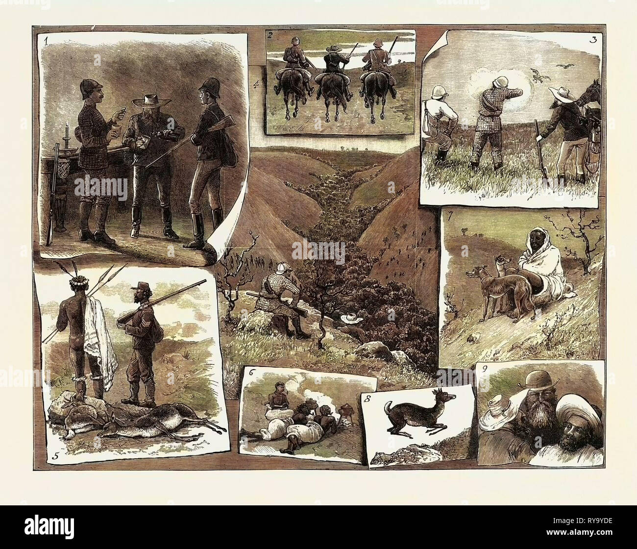 Victorian sportsmen hi-res stock photography and images - Alamy