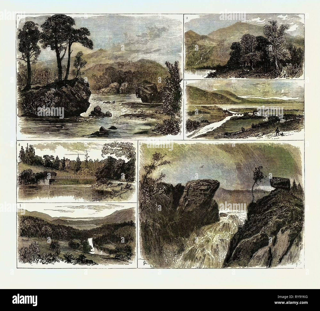 Tummel bridge hi-res stock photography and images - Alamy