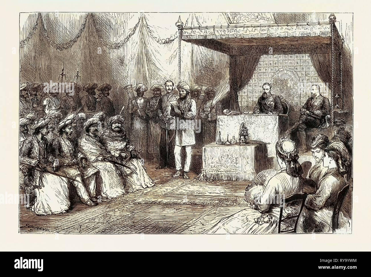 Proclaiming the Queen Empress of India: Reading the Proclamation at ...