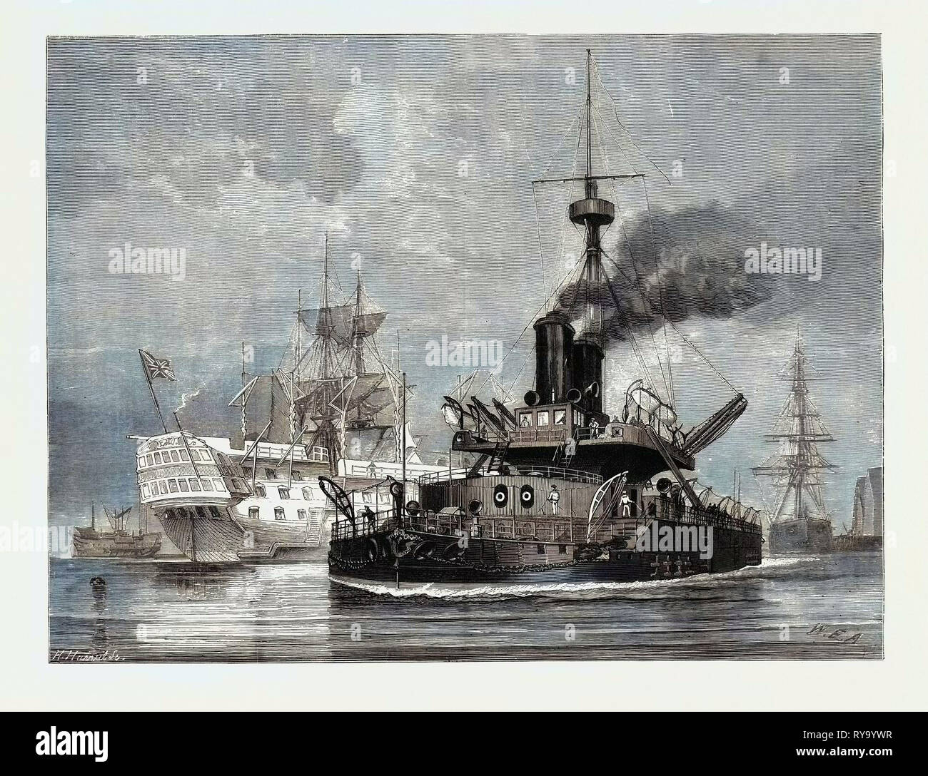 Our Navy: H.M.S. 'Thunderer Stock Photo - Alamy