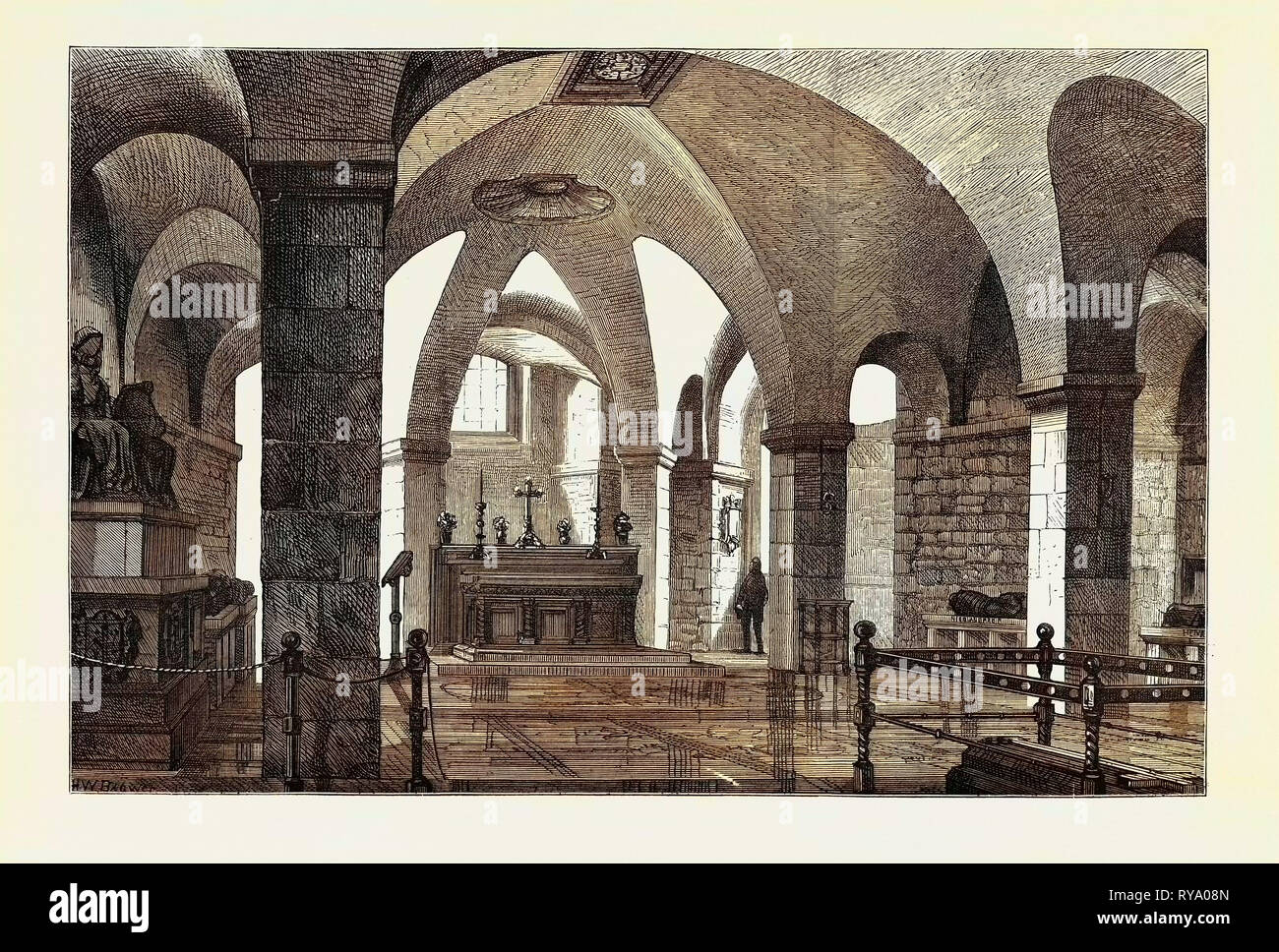 Crypt of st pauls hi-res stock photography and images - Alamy