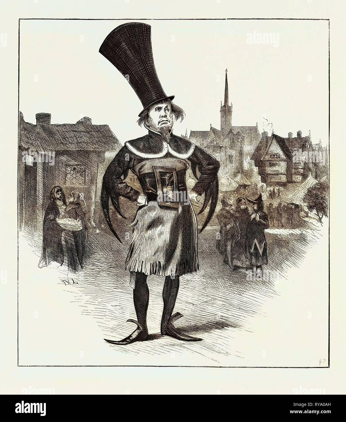 Wat Tyler, M.P., 1870 Stock Photo - Alamy