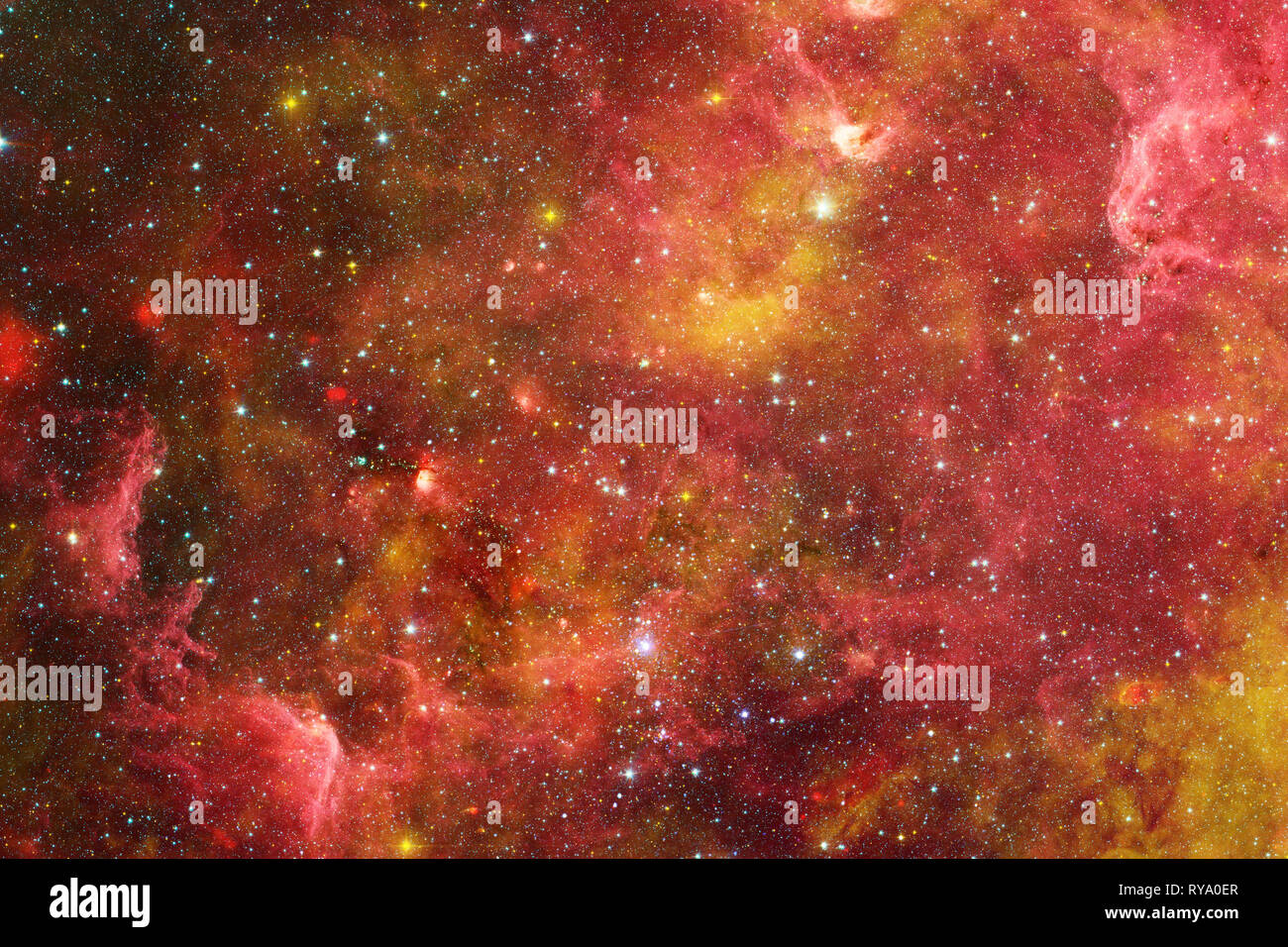 Beautiful space background. Cosmoc art. Elements of this image ...