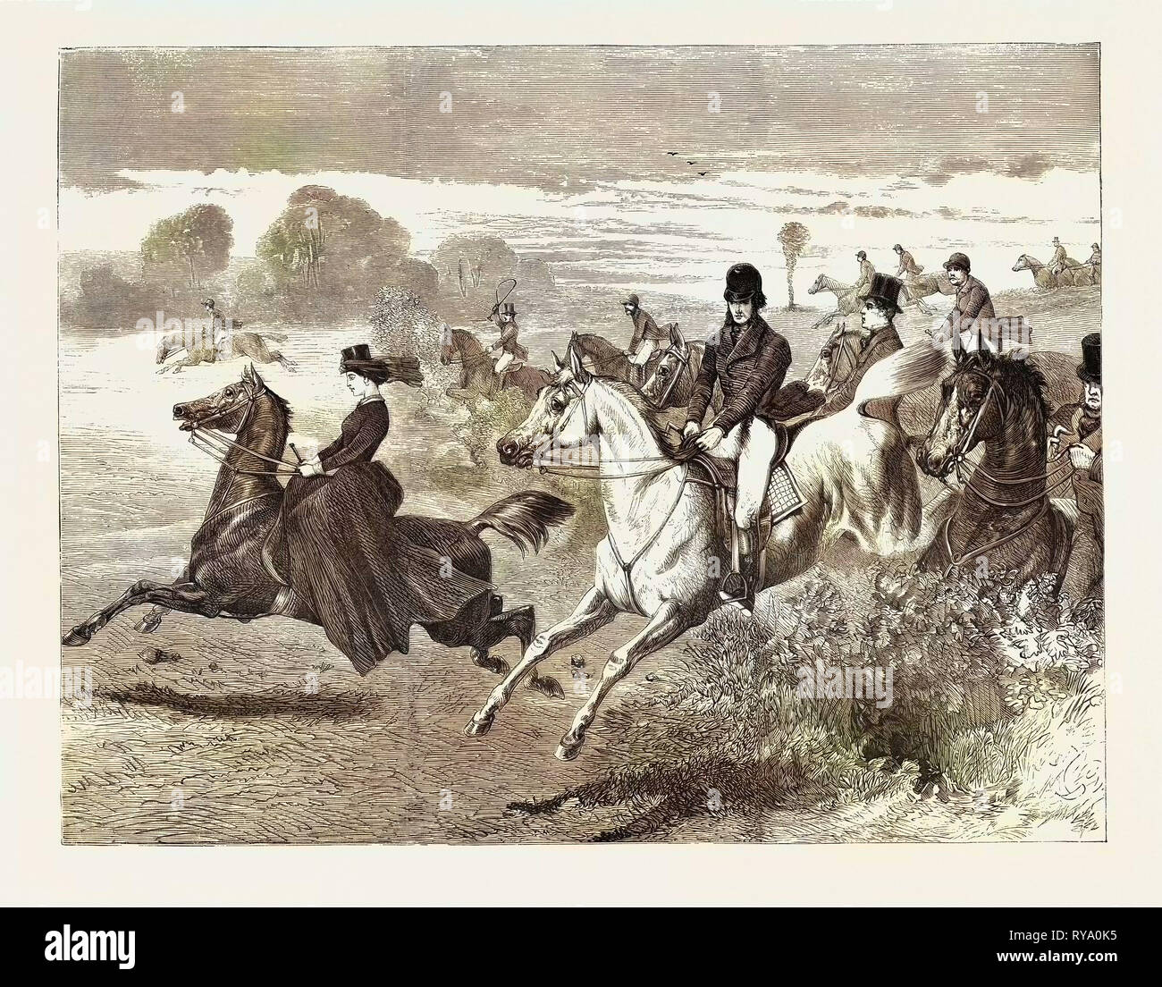 Hunting 1870 hi-res stock photography and images - Alamy