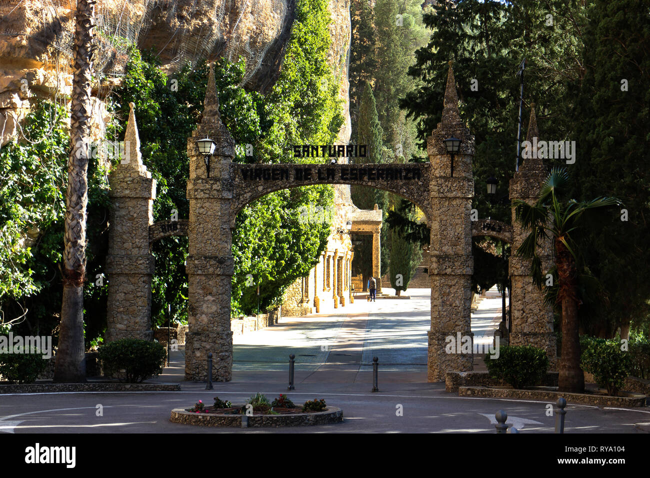Santuario Virgen De La Esperanza Stock Photo Alamy
