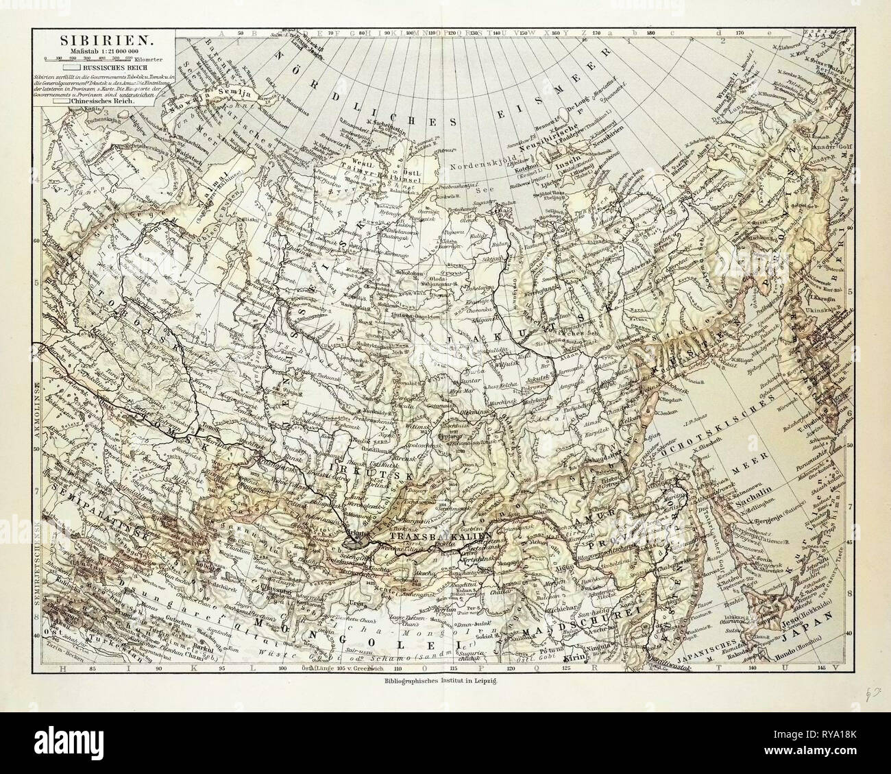 Russia map history hi-res stock photography and images - Alamy
