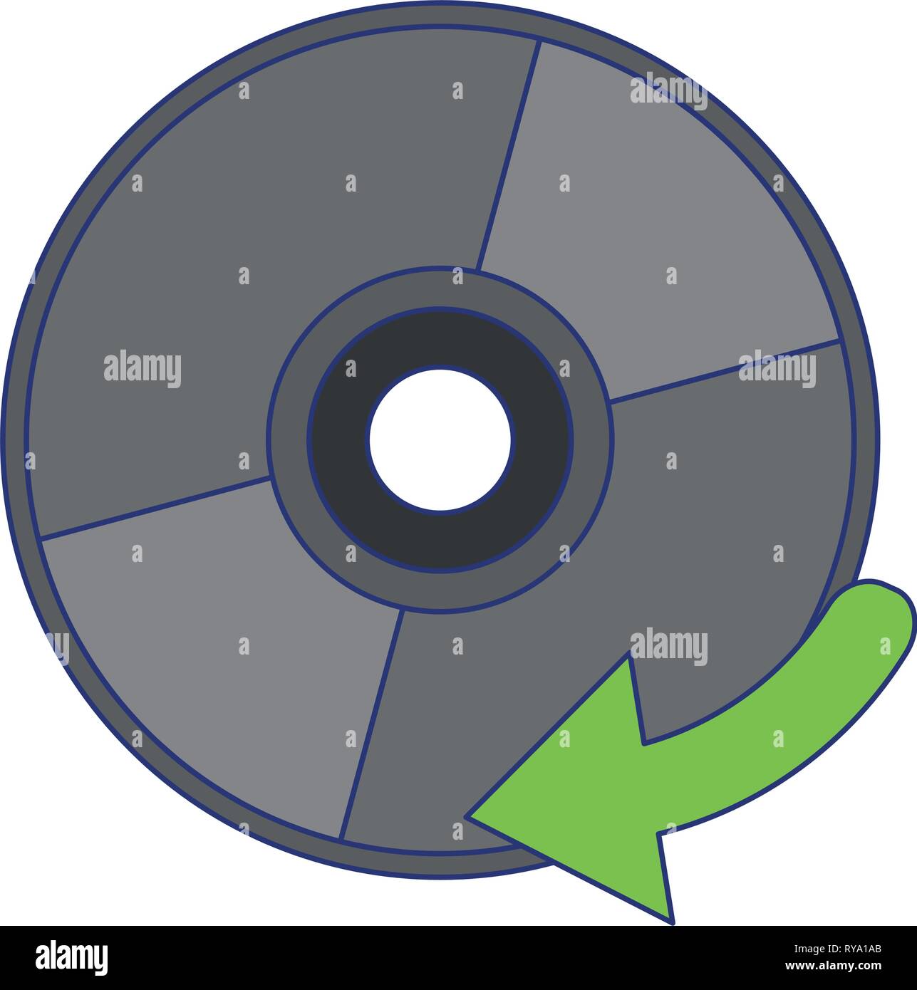 Blu ray image Stock Vector Images - Alamy