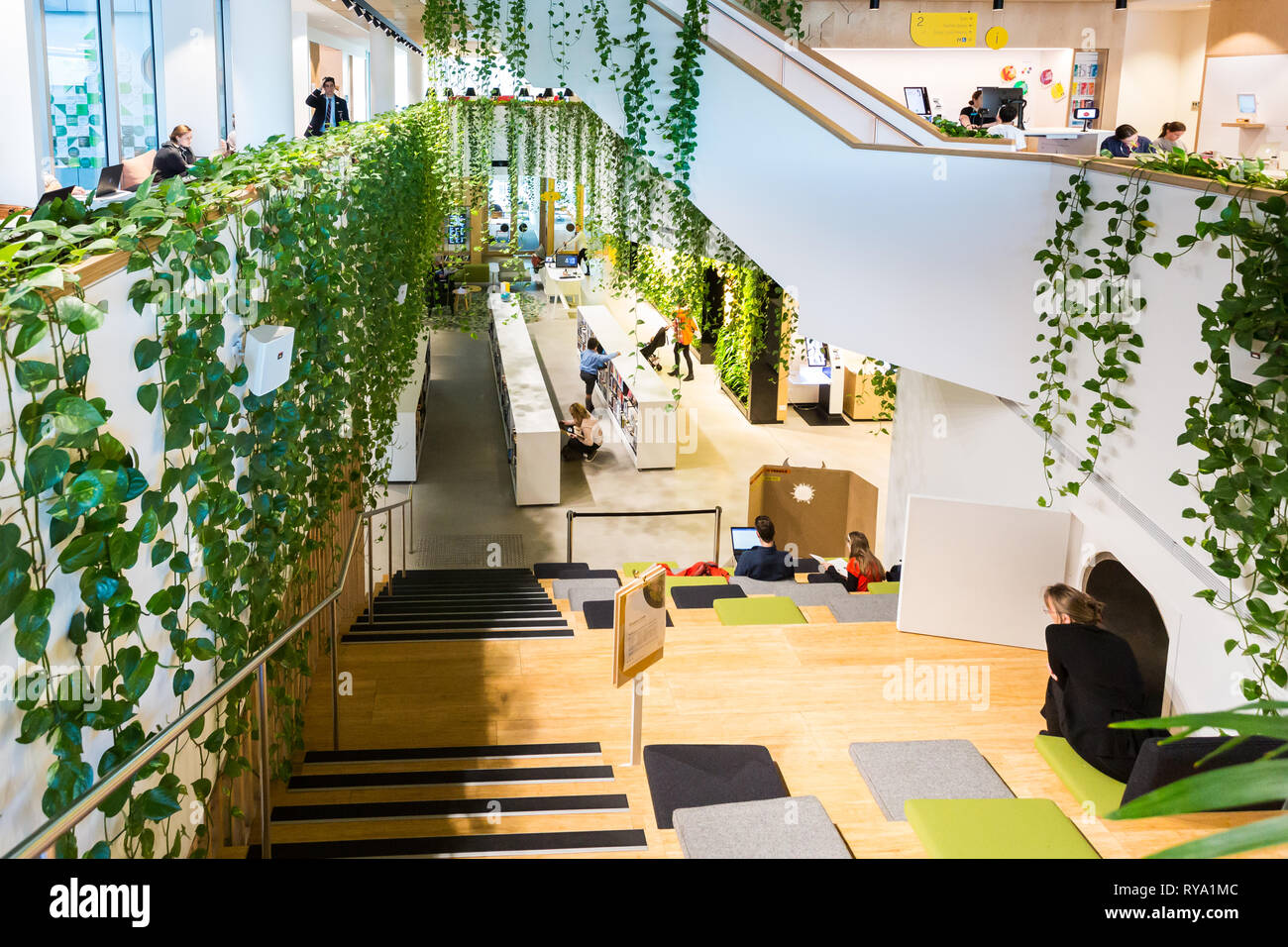 Woollahra library is totally unique in that it is surrounded by ...