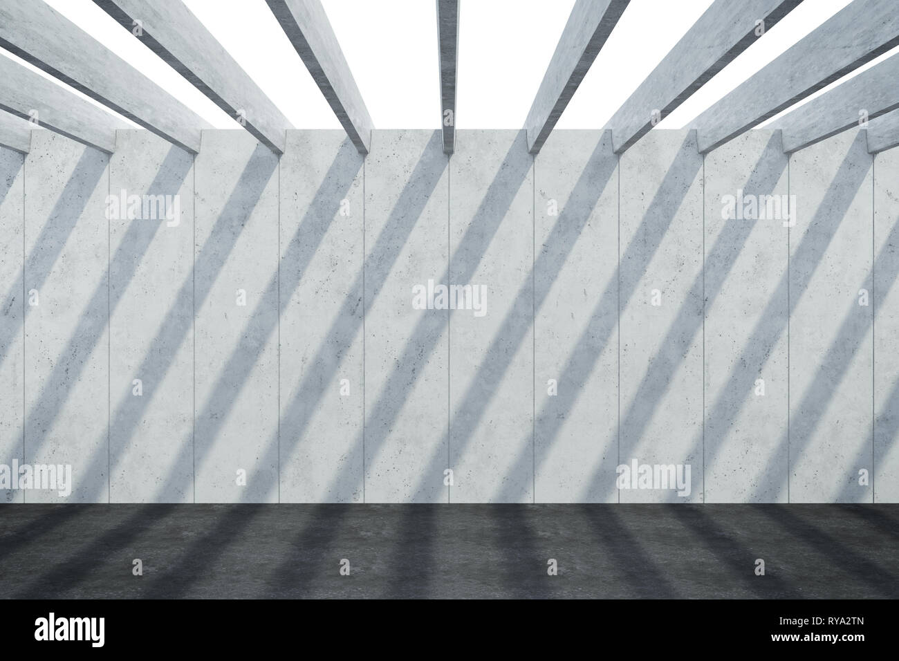 abstract architectural concrete composition Stock Photo - Alamy